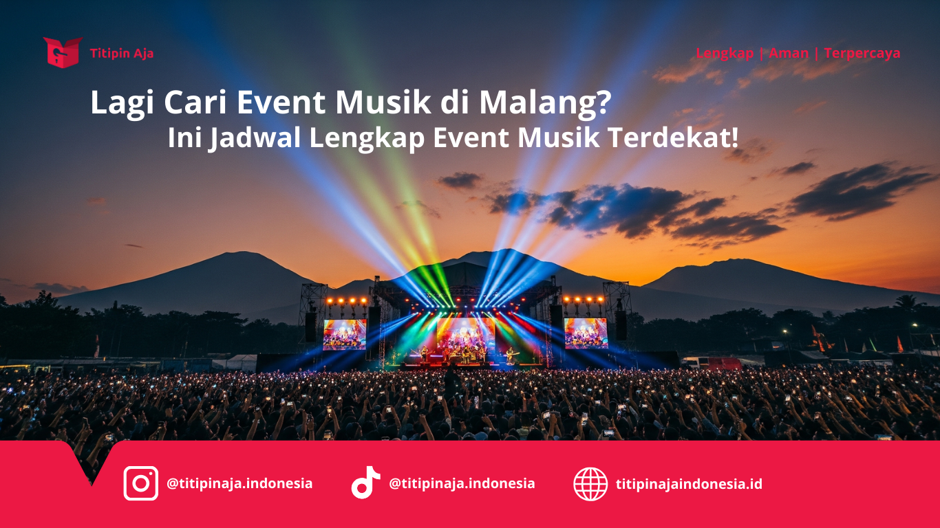 Lagi Cari Event Musik di Malang? Ini Jadwal Lengkap Event Musik ...